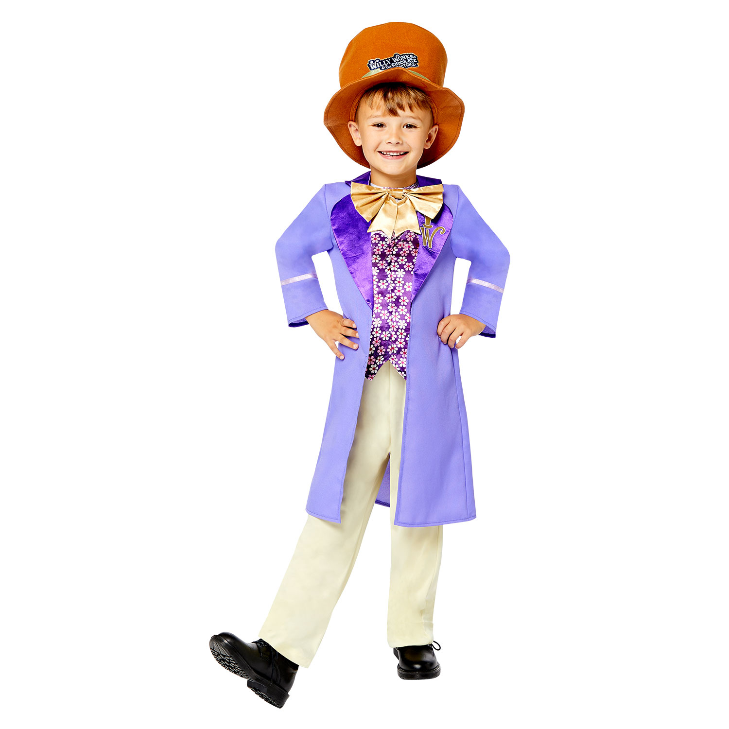 Willy Wonka Costume Age 6 8 Years 1 PC Amscan International